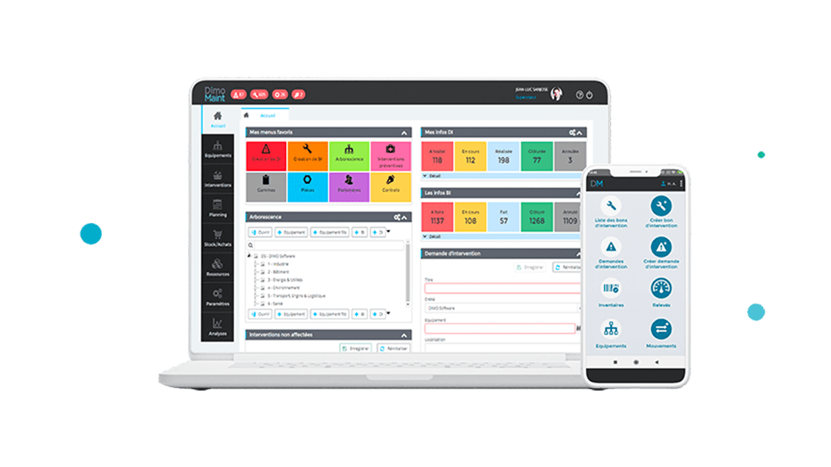 La GMAO web nouvelle génération - DimoMaint MX