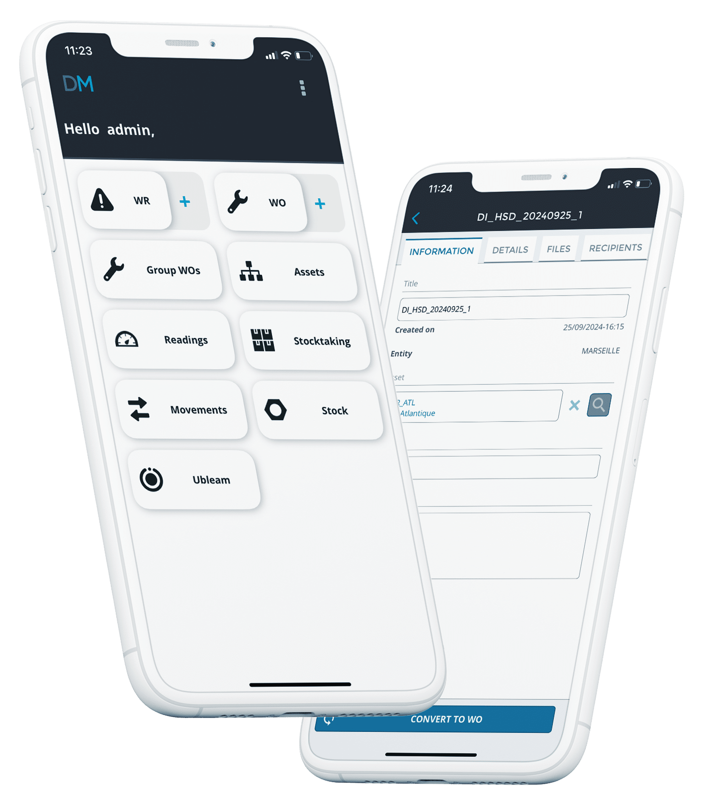 DimoMaint OM - La solution GMAO complète et ouverte.